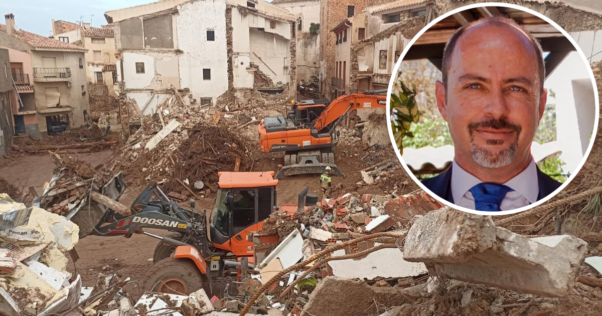 Francisco, el vecino de Pedralba que fue encontrado bajo los escombros ...